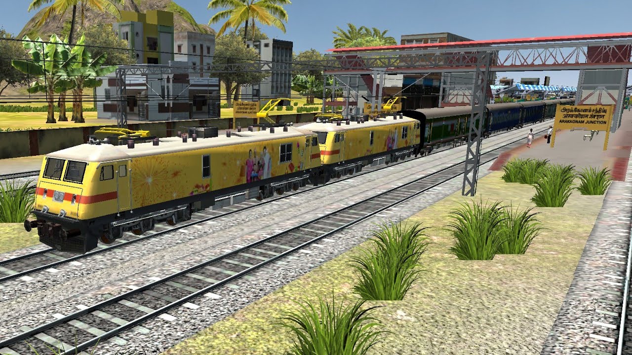 Indian Train Game|Train Game| Indian Train Game New Update| Gameplay ...