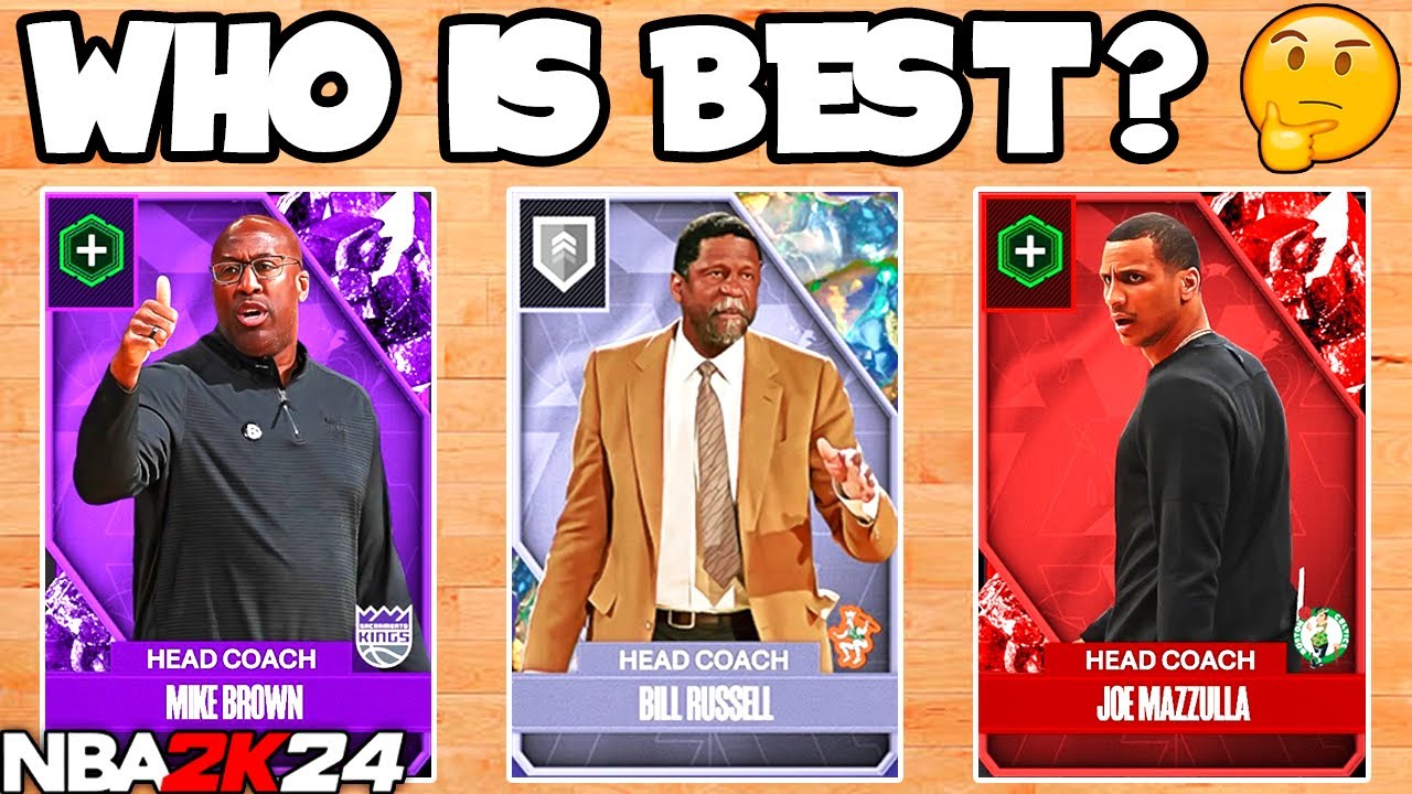 WHICH COACH SHOULD YOU USE IN NBA 2K24 MyTEAM? - YouTube