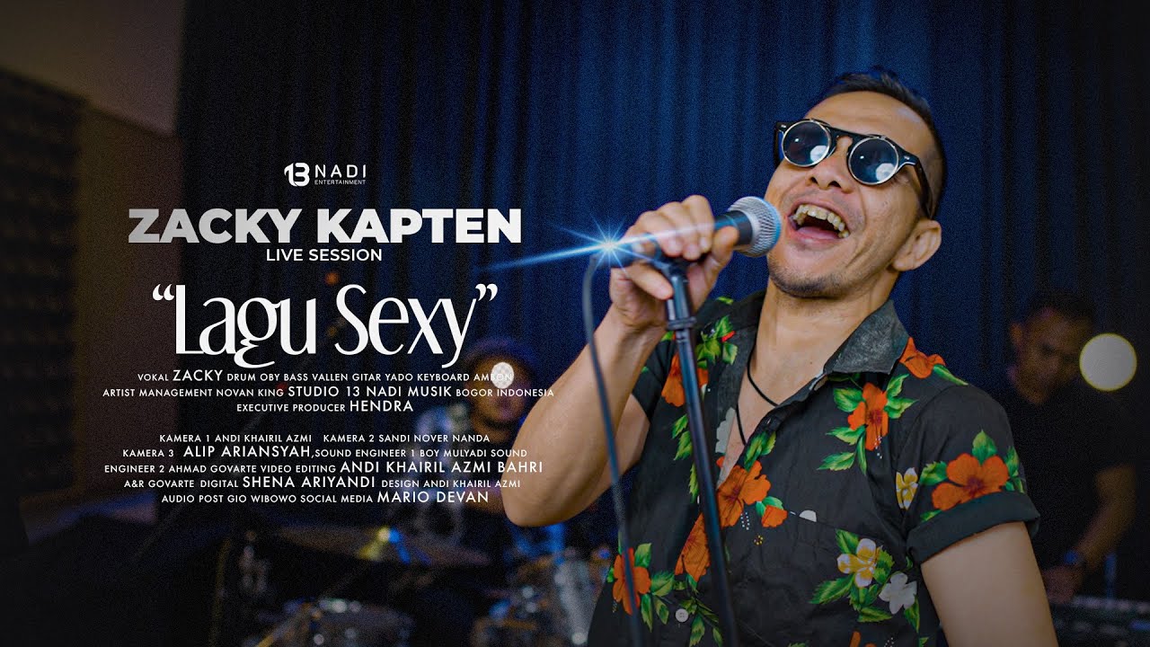 Lagu Sexy - Zacky (Live Session) - YouTube