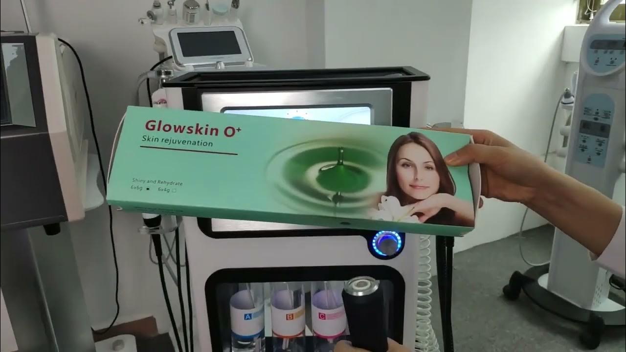 7 in 1 Alice supper bubble hydra facial machine - YouTube