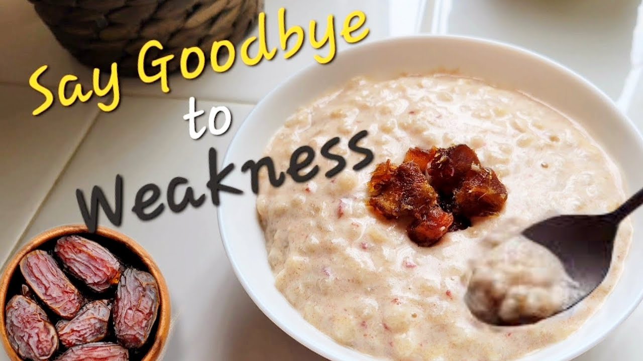 Healthy Barley Date Pudding | @annarecipes - YouTube