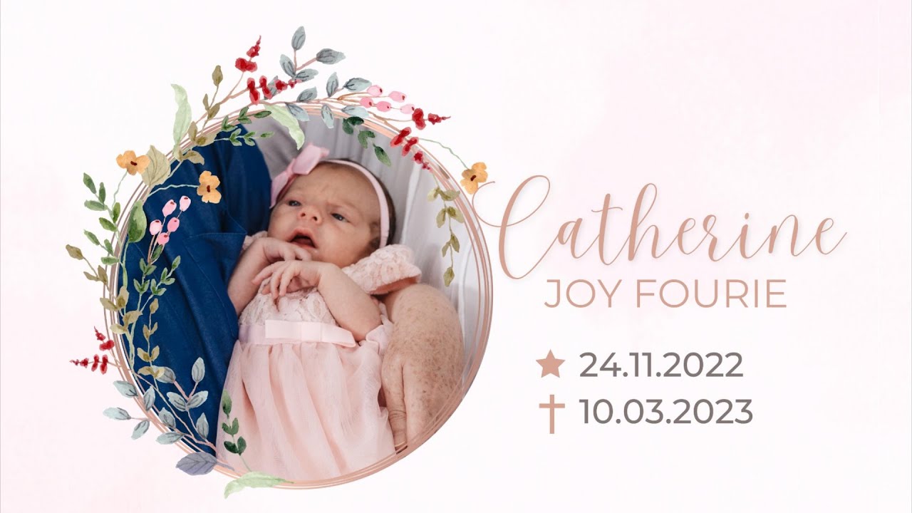 Abschiedsfeier von Catherine Joy Fourie - YouTube