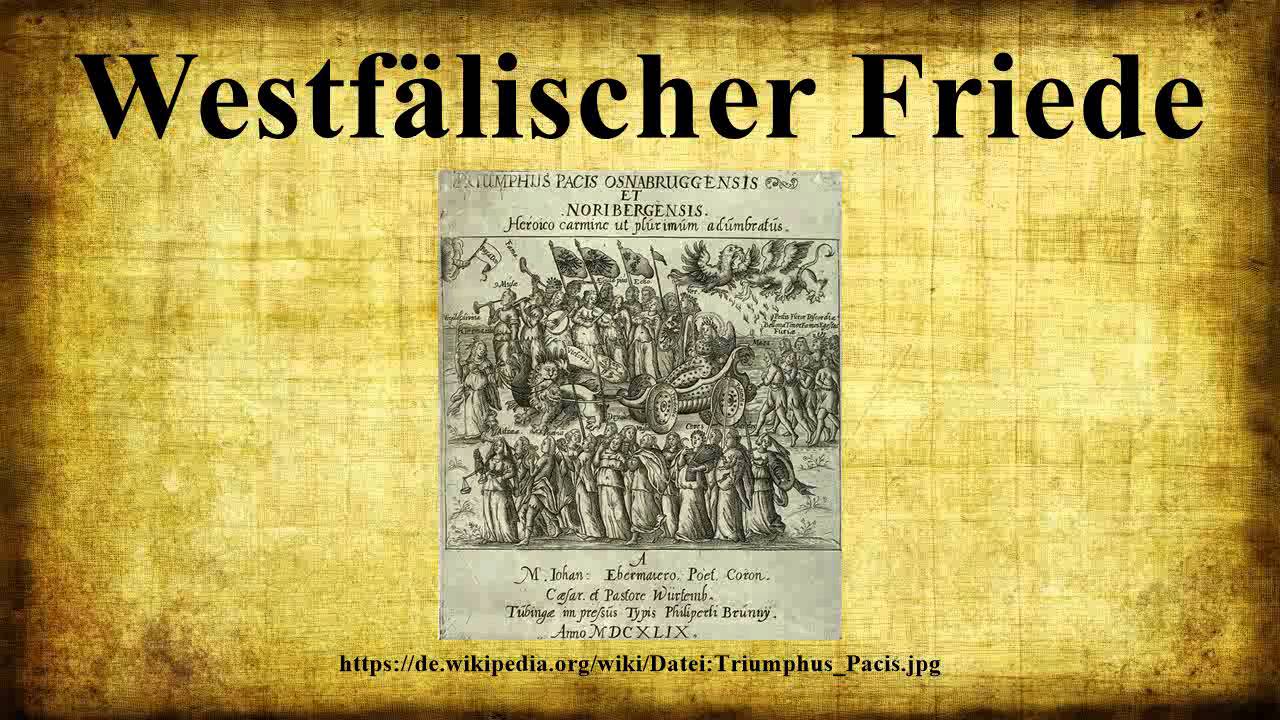 Westfälischer Friede - YouTube