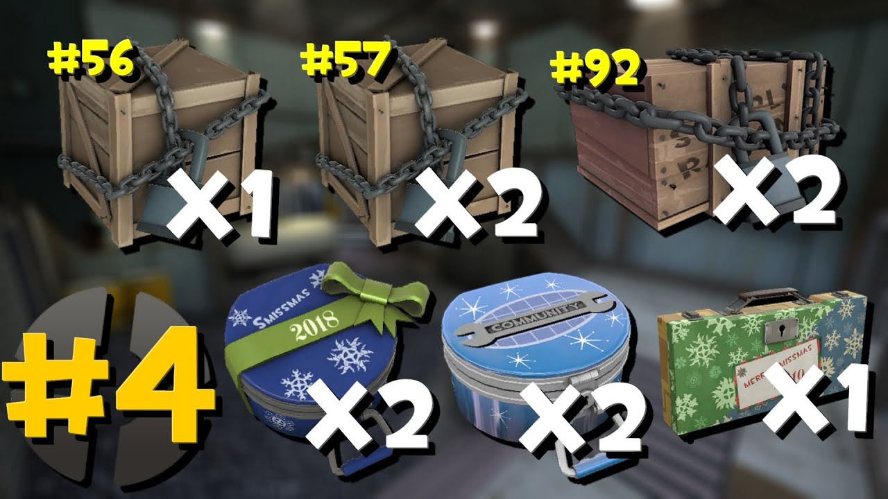 TF2 Unboxing - 10 Caisses/Boîtes Aléatoires #4 - YouTube