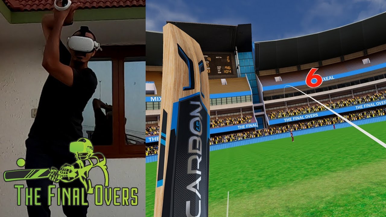 Trying new Cricket Game - The Final Overs VR Meta Quest 2 gameplay 2023 ...