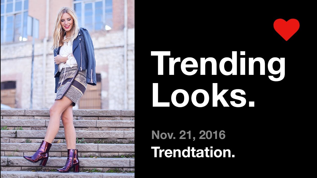 Trending Looks - 21nov, 2016. Be Trendtation - YouTube