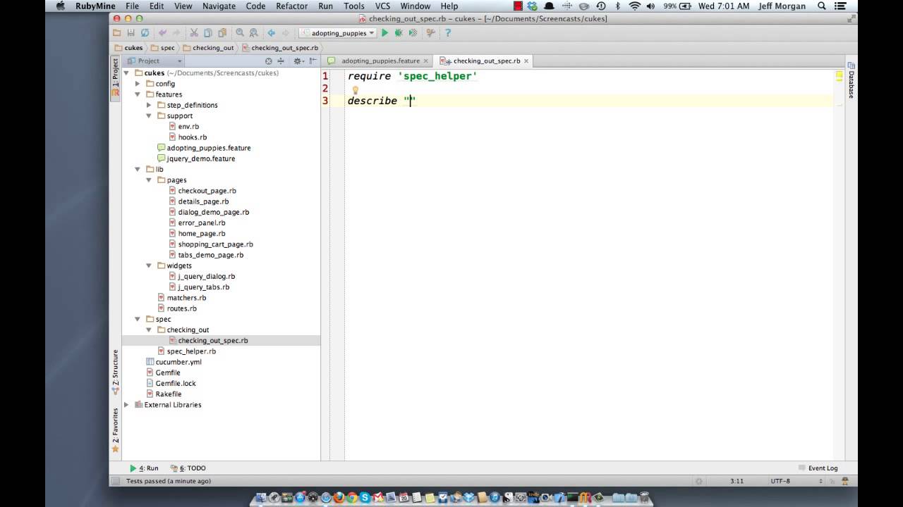 Using Page Object With Rspec Youtube