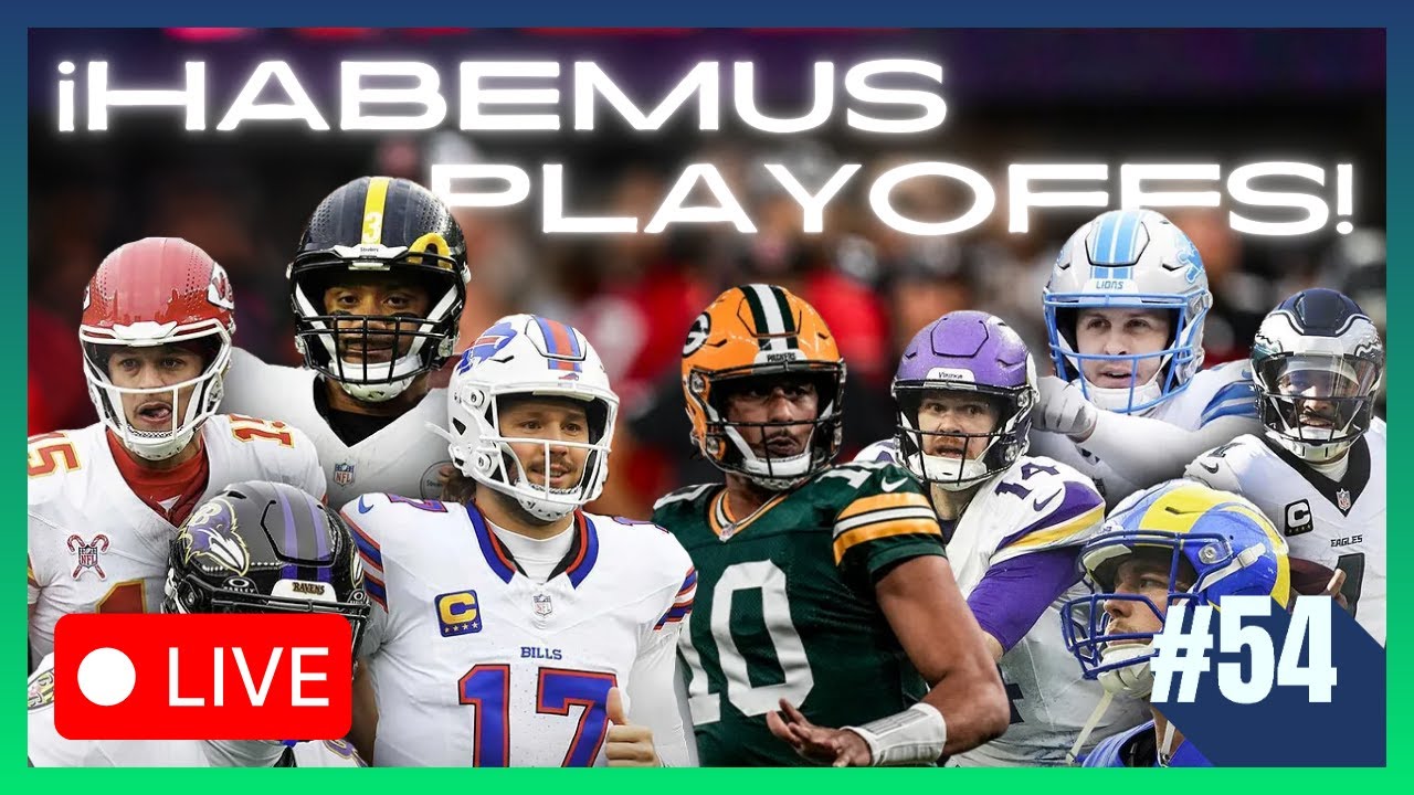 EN VIVO - HABEMUS PLAYOFFS 2025 | Barrio NFL #54 - YouTube