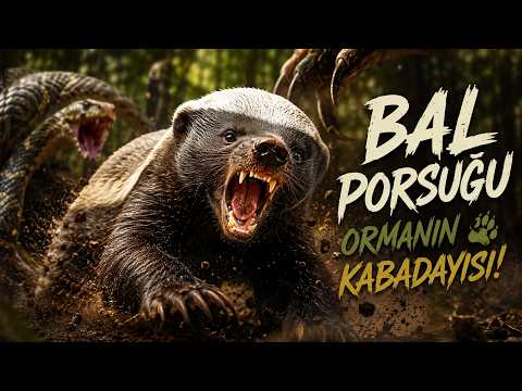 Bal Porsuğu Belgeseli – Ormanın Kabadayısı! Vahşi Hayatın En Korkusuz Savaşçısı
