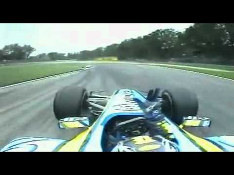 Fernando alonso VS Michael Schumacher Imola 2005 onboard
