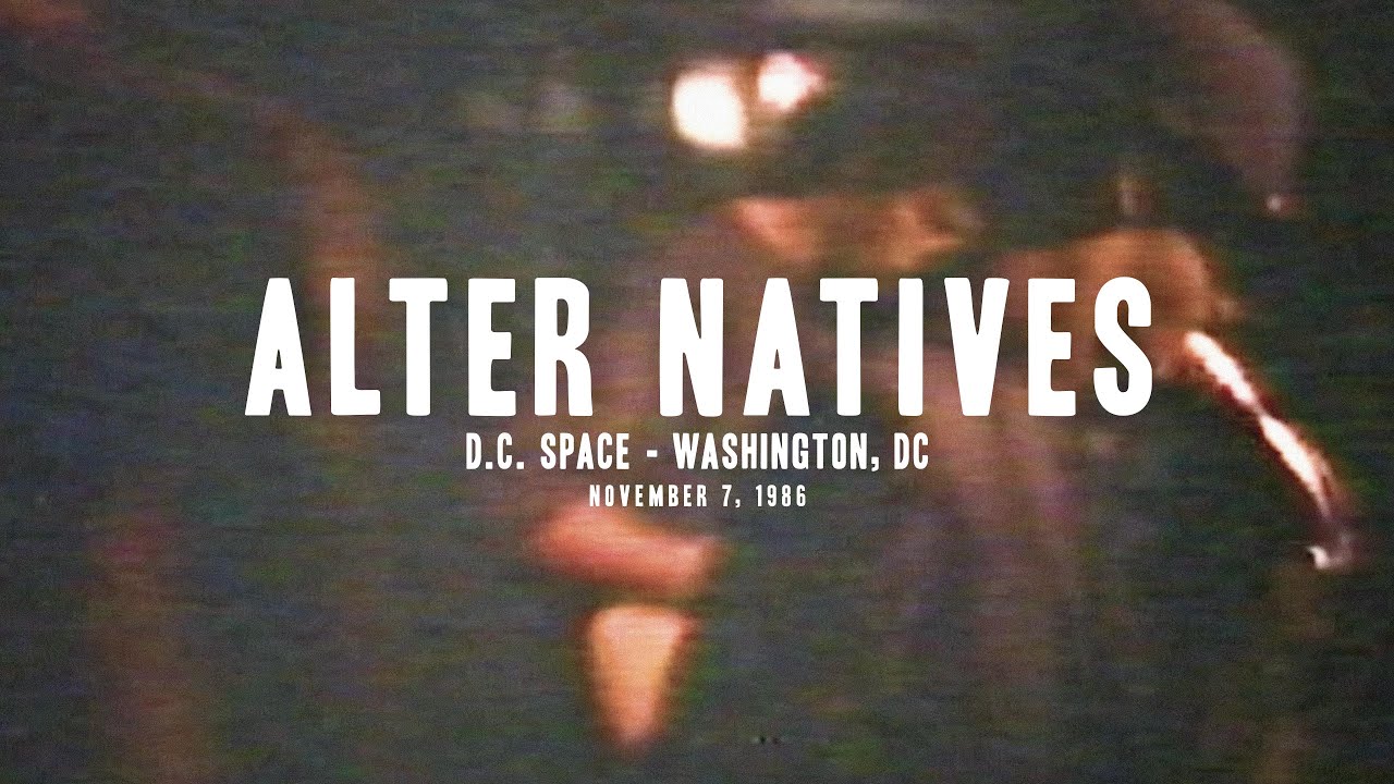 Alter Natives - Live at d.c. space - 1986 (full set) - YouTube