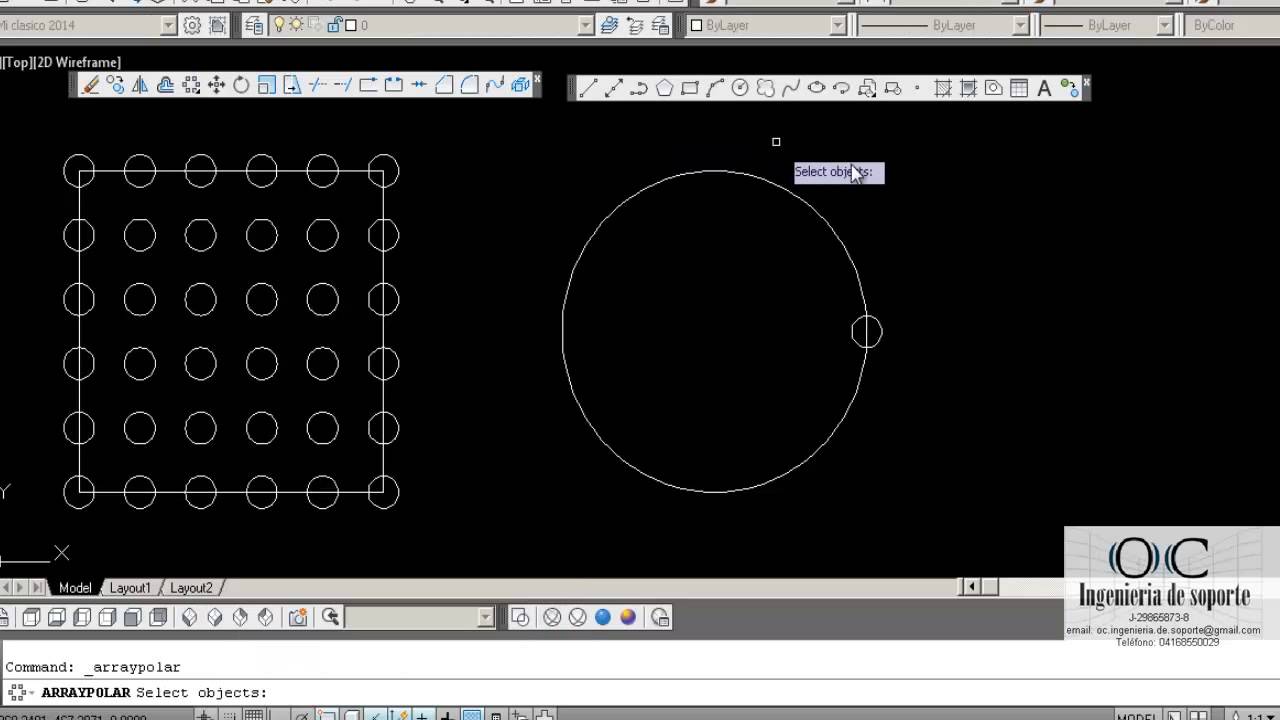 Comando arreglo polar - YouTube