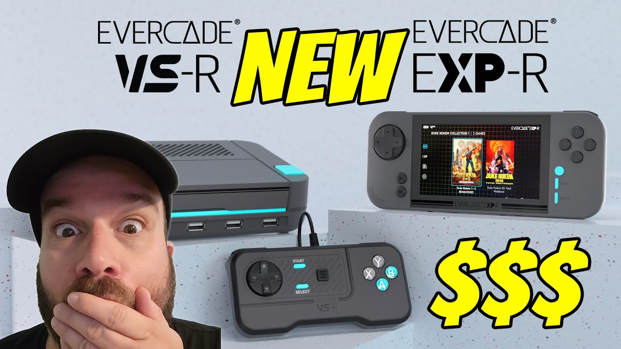 Evercade EXP-R and Evercade VS-R - Announce Trailer First Impressions ...