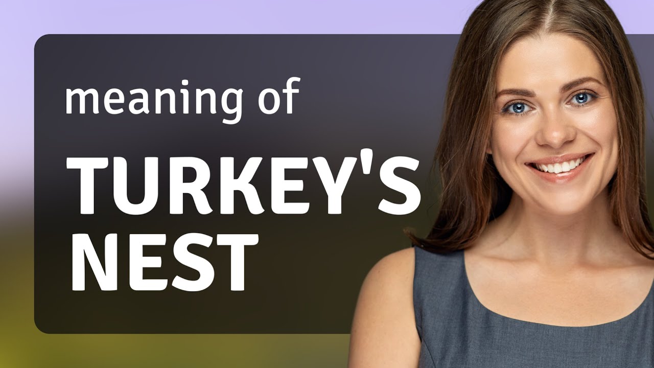 Understanding the Phrase "Turkey's Nest" - YouTube