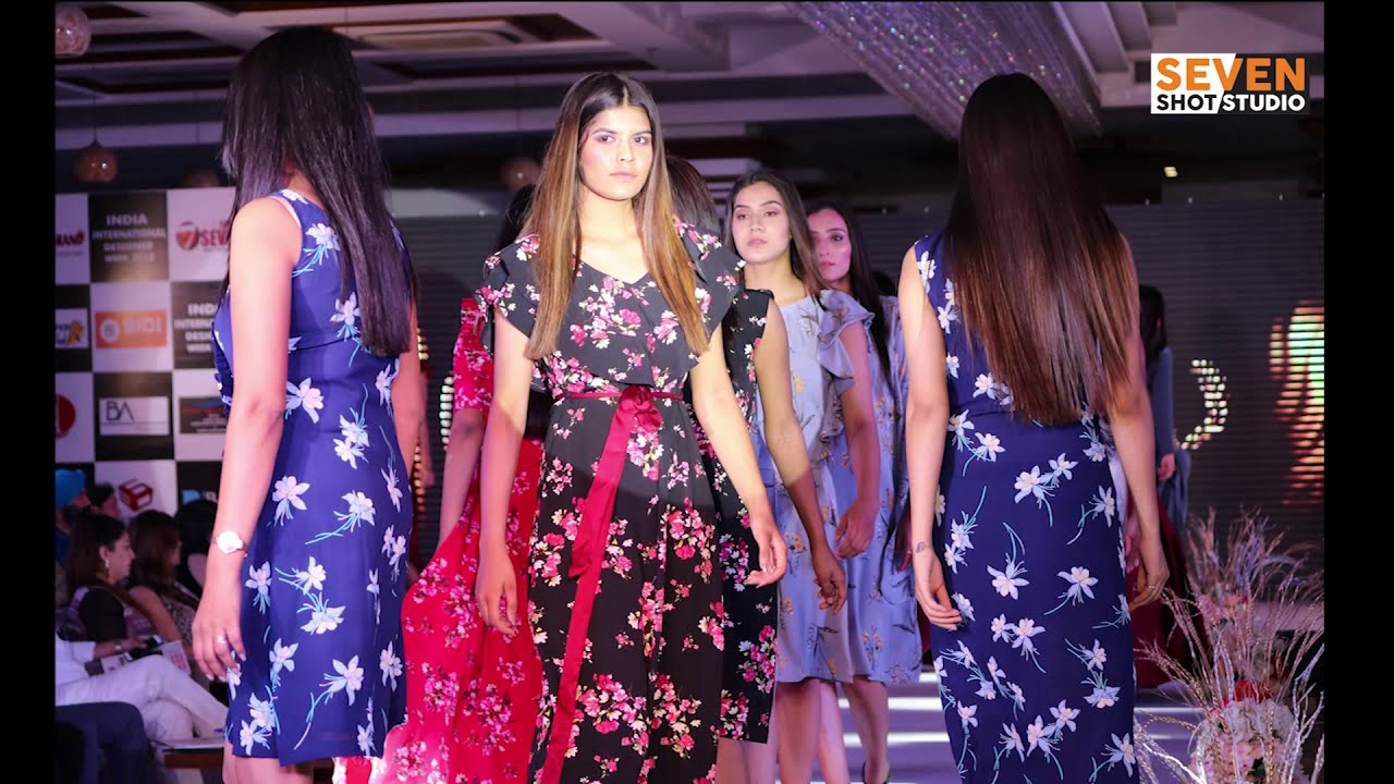 Top Models Runway | India International Designer Week | 2018 | Fashion ...
