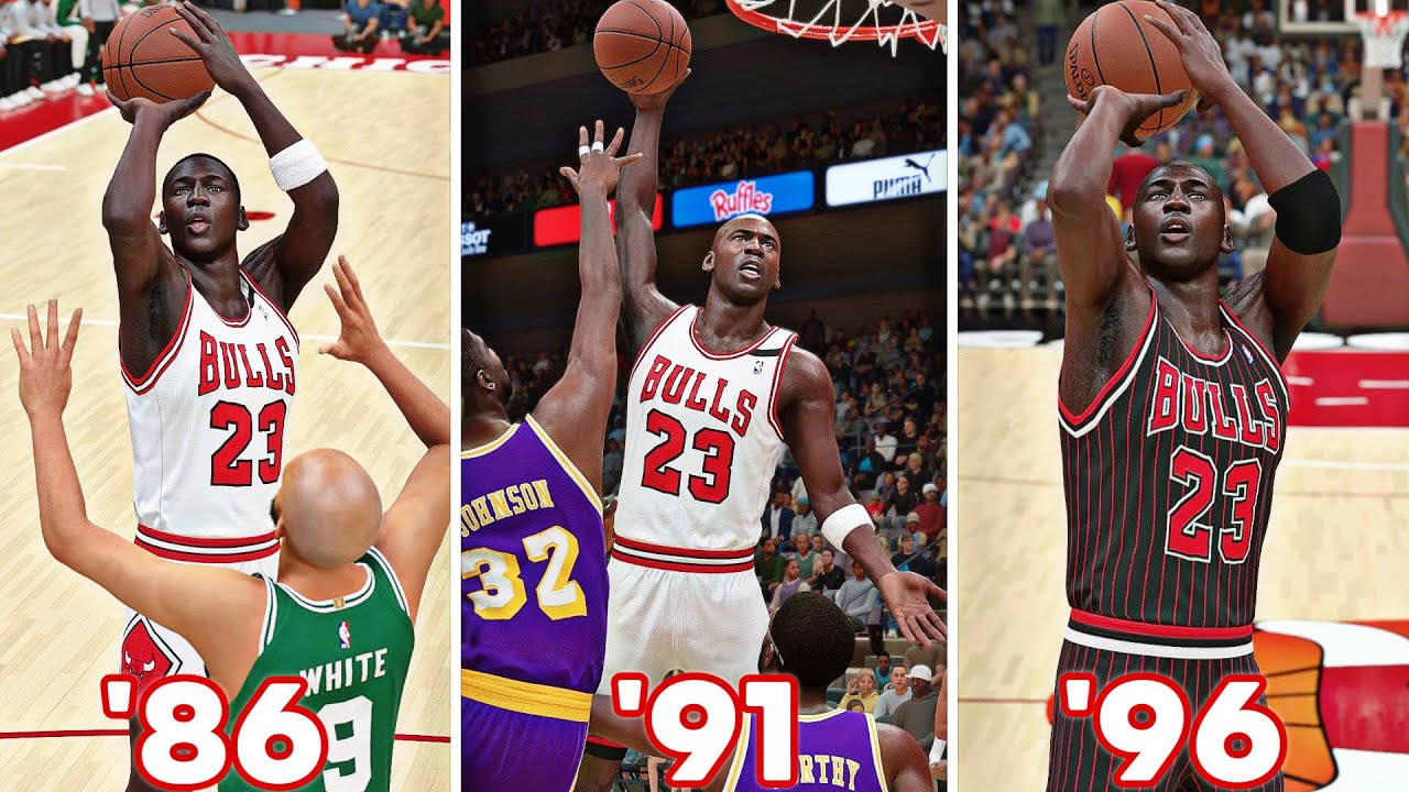 I Used Every Version of Michael Jordan in NBA 2K24 Play Now Online ...