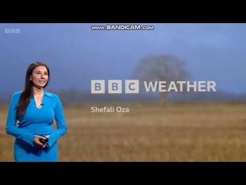 Shefali Oza BBC ONE Midlands Today weather January 17th 2024 HD - YouTube