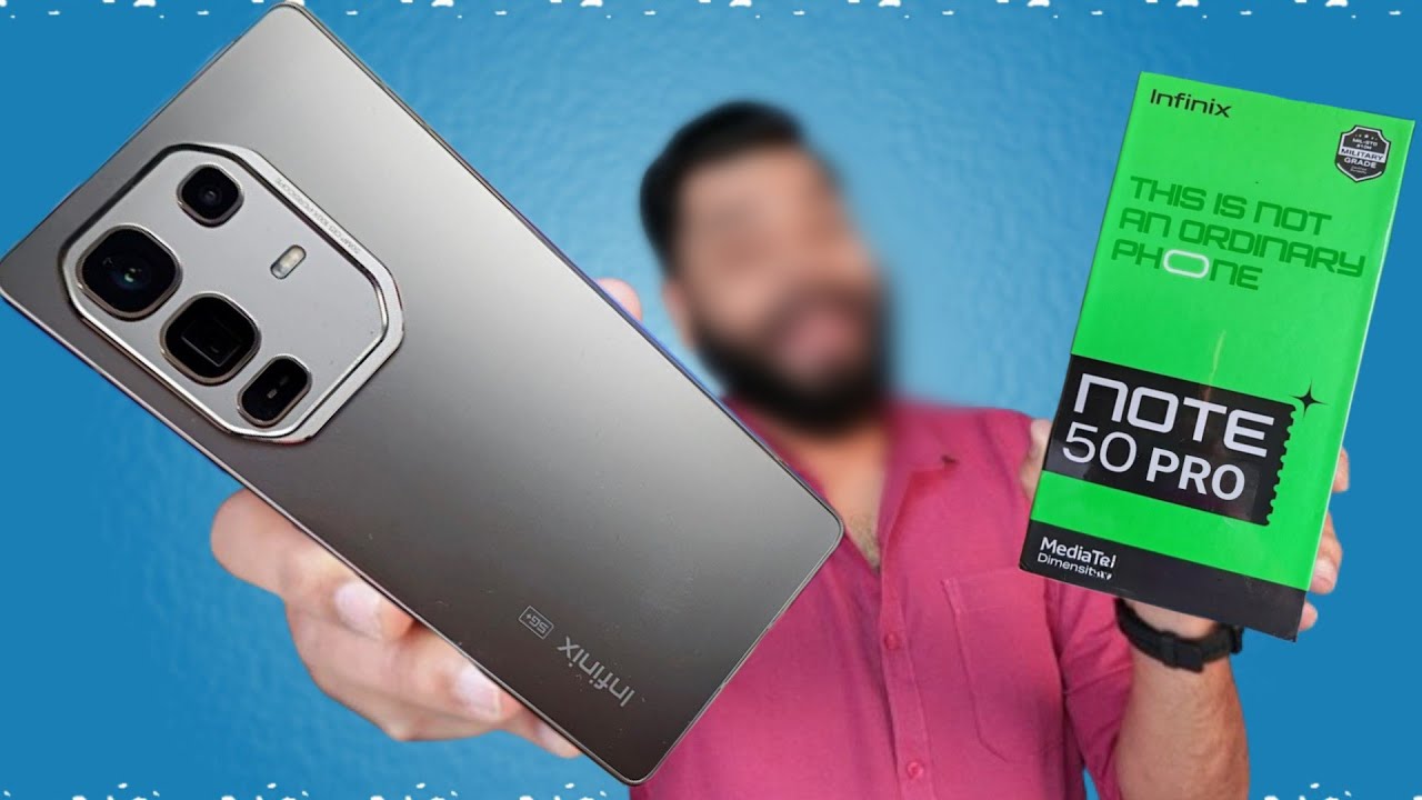 Infinix Note 50 Pro Unboxing, price & first look - YouTube