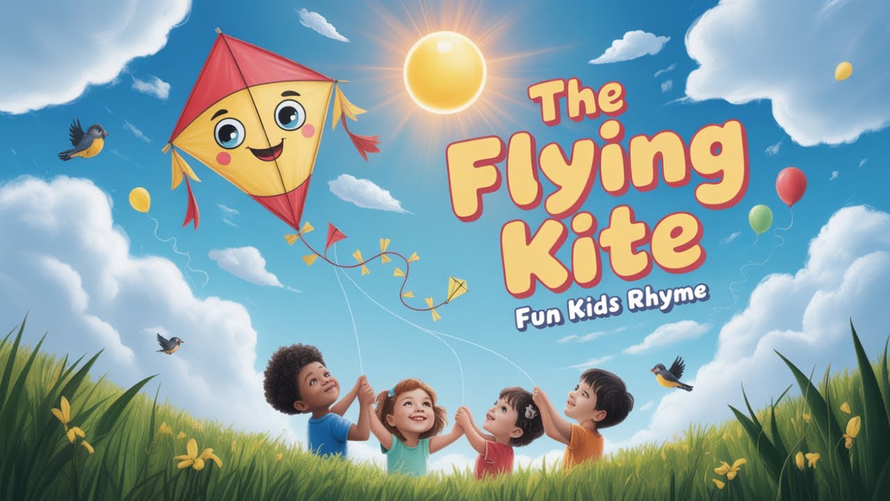 The Dancing Kite | 3D Animated Kids Rhyme | Nursery Songs for Toddlers ...