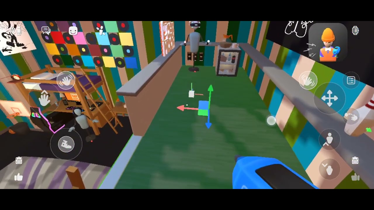 tutorial/ how to put a new floor in the rec room dorm room - YouTube