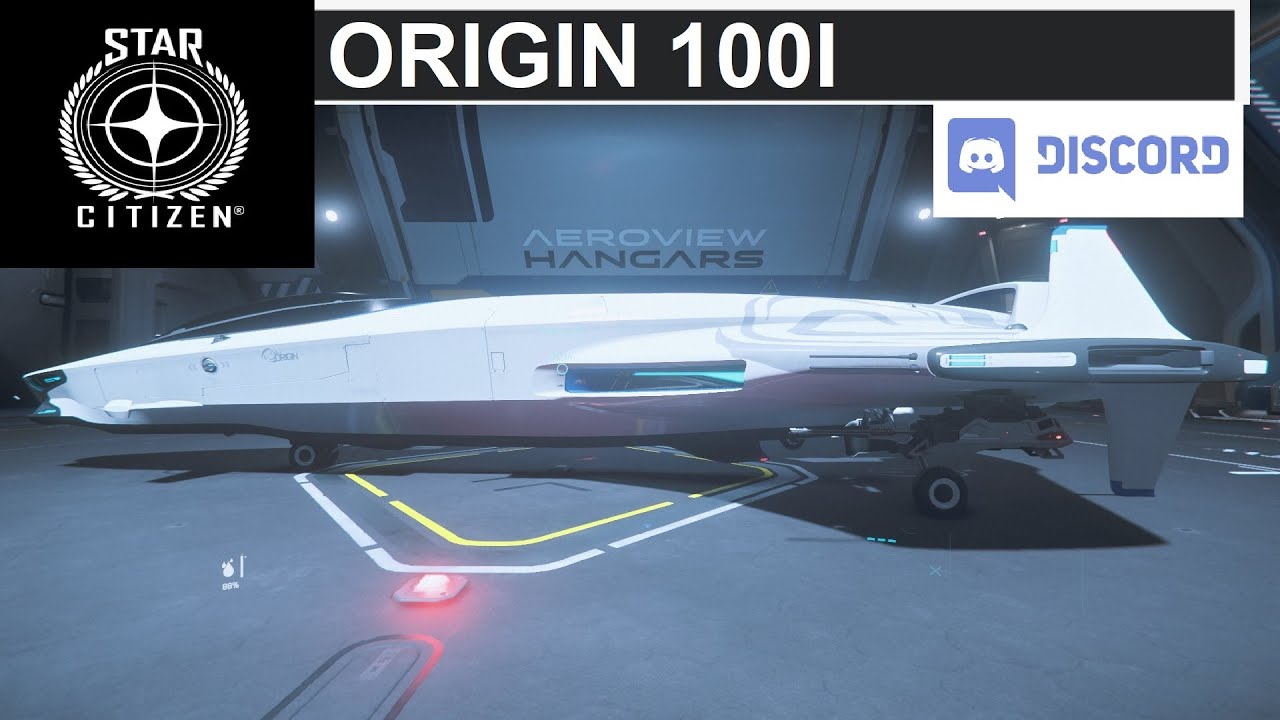 Star Citizen Fr - Le vaisseau Origin 100I - YouTube