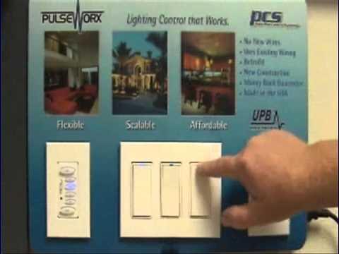 Powerline Control Systems PulseWorx UPB Setting the Fade Rate - YouTube