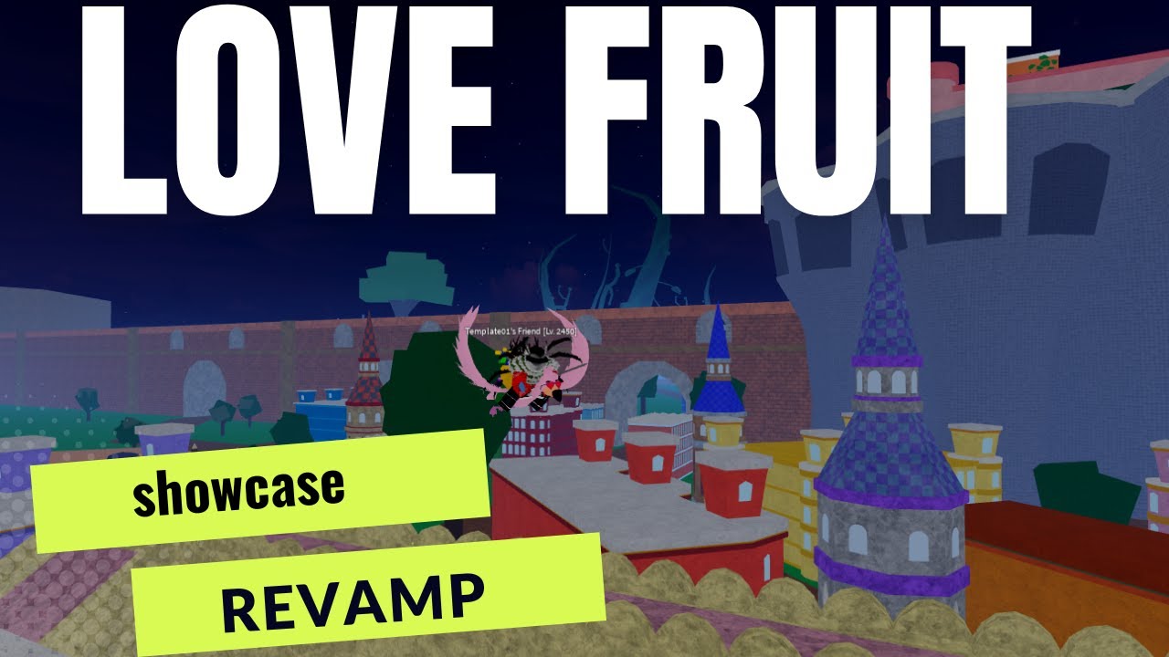 Love fruit Showcase (Blox Fruits) - YouTube