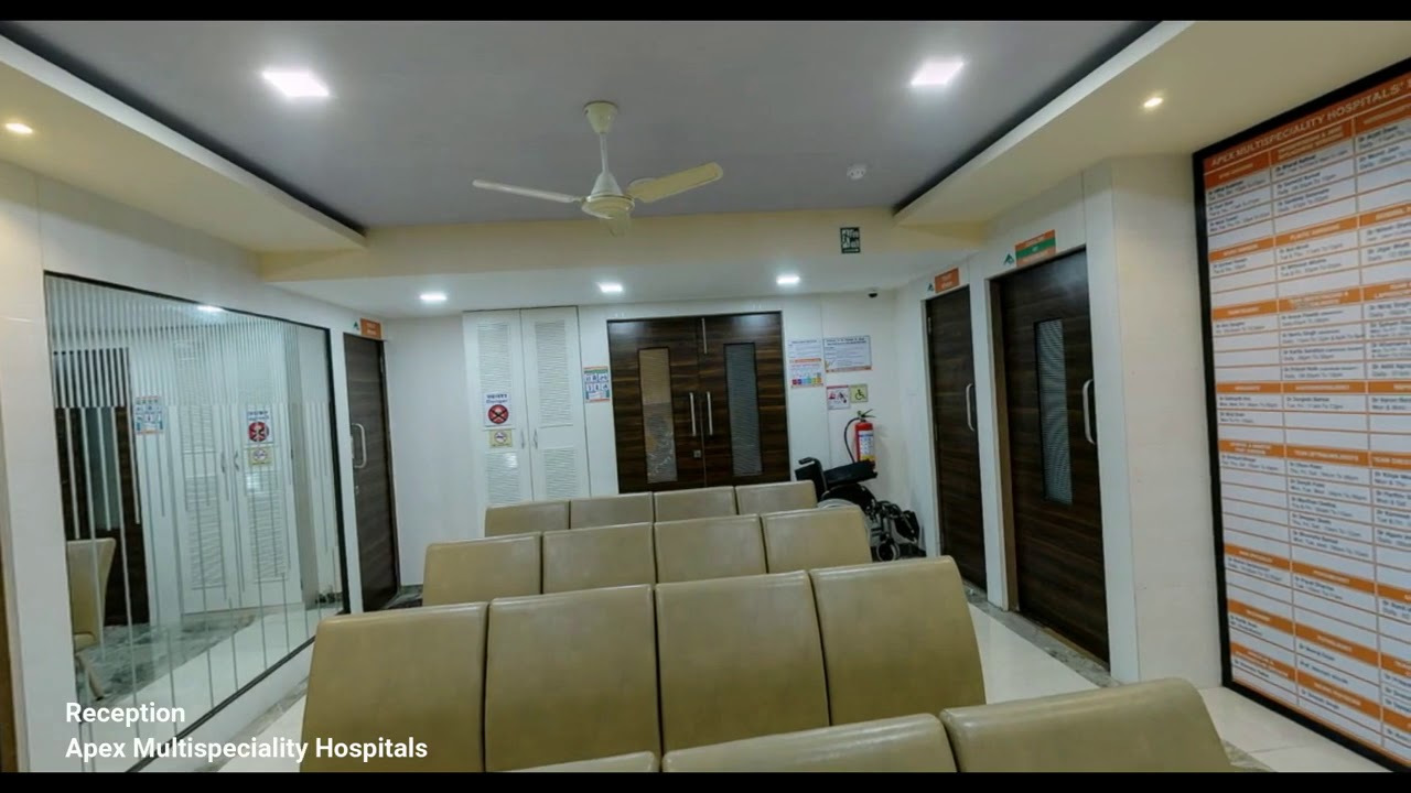 OPD Reception at Apex Multi-speciality Hospital - YouTube