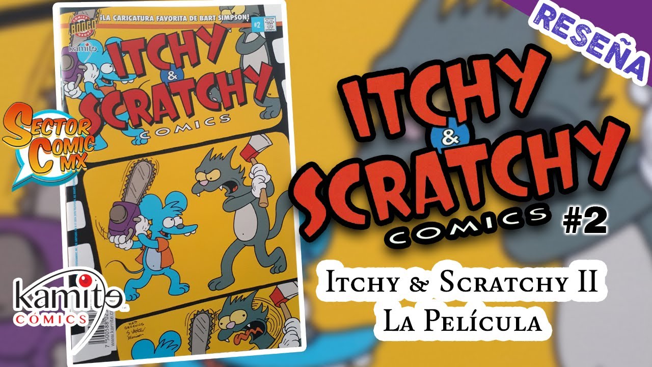 ITCHY & SCRATCHY COMICS #2 - EDITORIAL KAMITE - YouTube