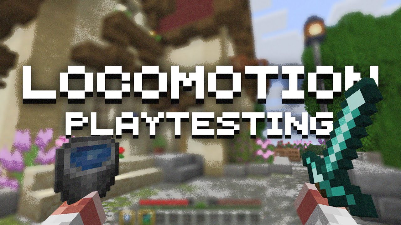 Locomotion Playtesting - Minecraft animation mod - YouTube