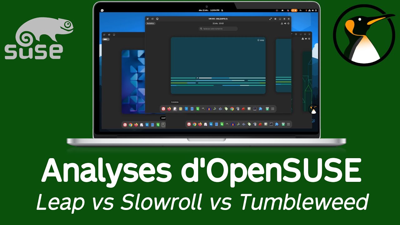 OpenSUSE : Expérience Leap vs Slowroll vs Tumbleweed - YouTube