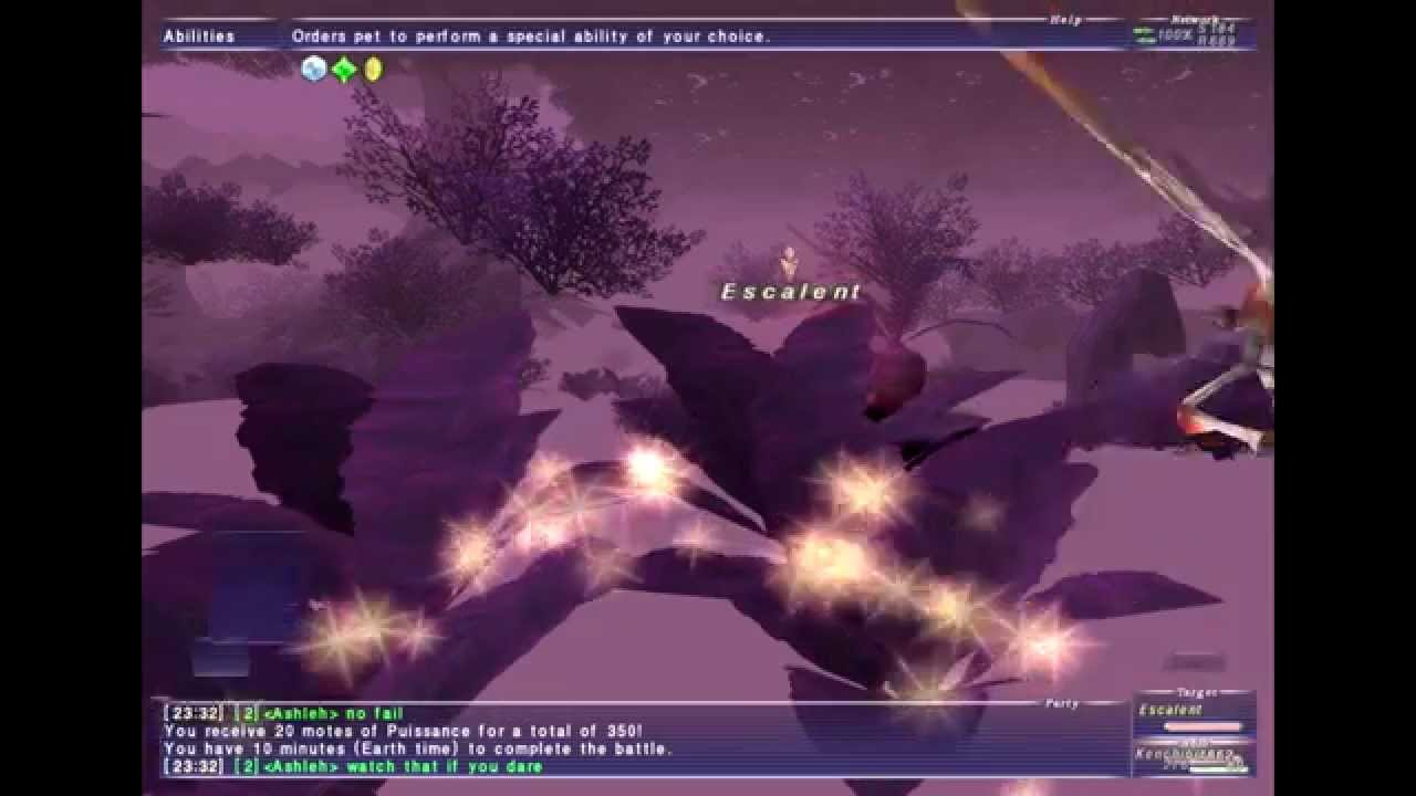 FFXI - Yorcia Wield Skirmish Solo - YouTube