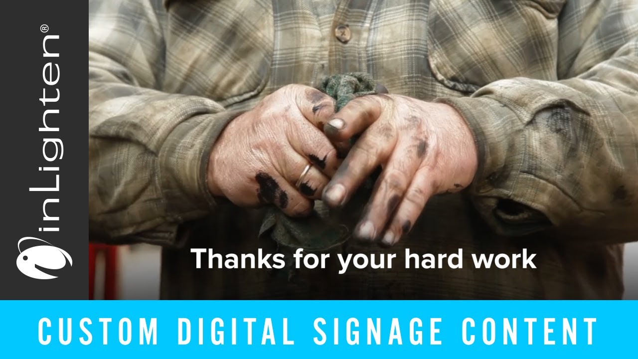 inLighten - Custom Digital Signage Content VBS152L - YouTube