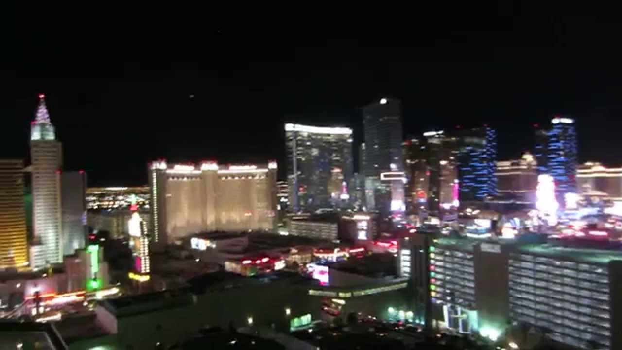 MGM Grand Skyline Terrace Suite Strip Night View (english) - YouTube