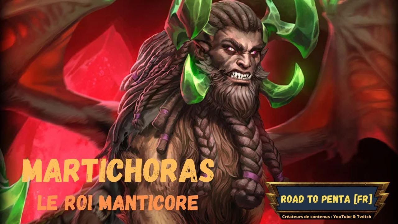 MARTICHORAS, le Roi Manticore - [SMITE FR] - YouTube