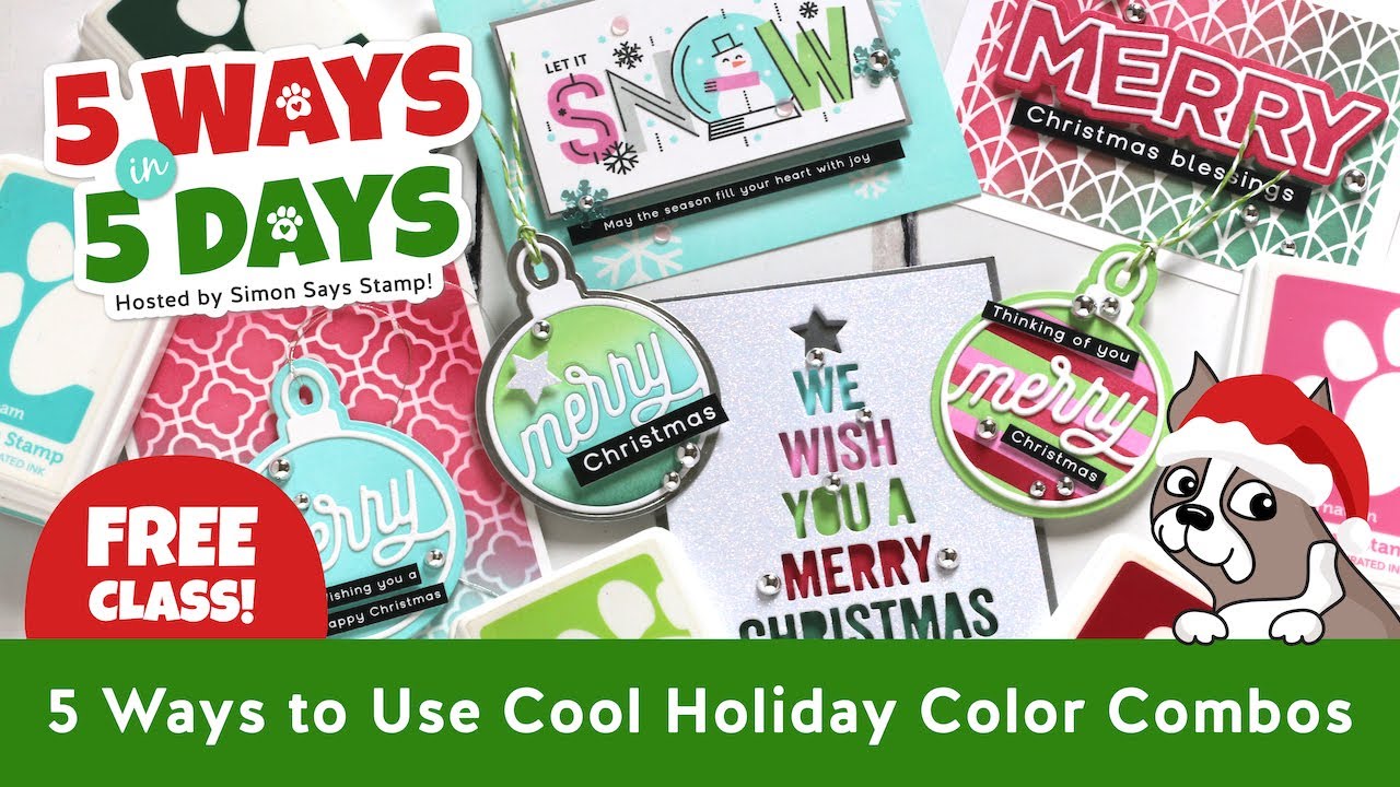 5 Ways in 5 Days Crafty Series: BONUS DAY Holiday Color Combinations ...
