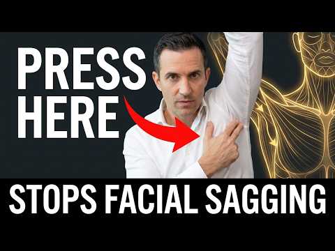 The MUSCLE In Your ARMPIT That Is PULLING Your Entire Face Downward After 40