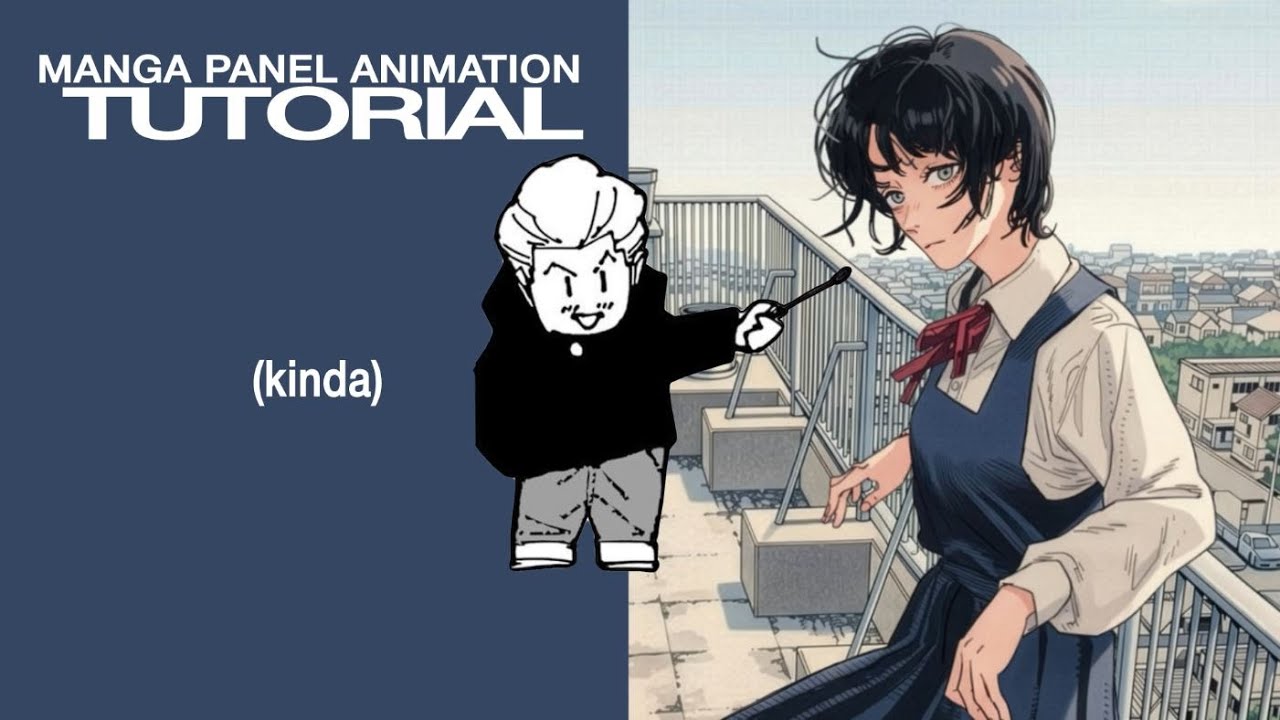 MANGA PANEL ANIMATION TUTORIAL (ish) - YouTube