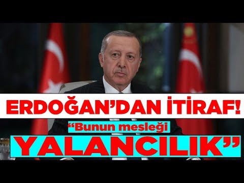 Erdoğan kimin mesleğini yalancılık olarak açıkladı?