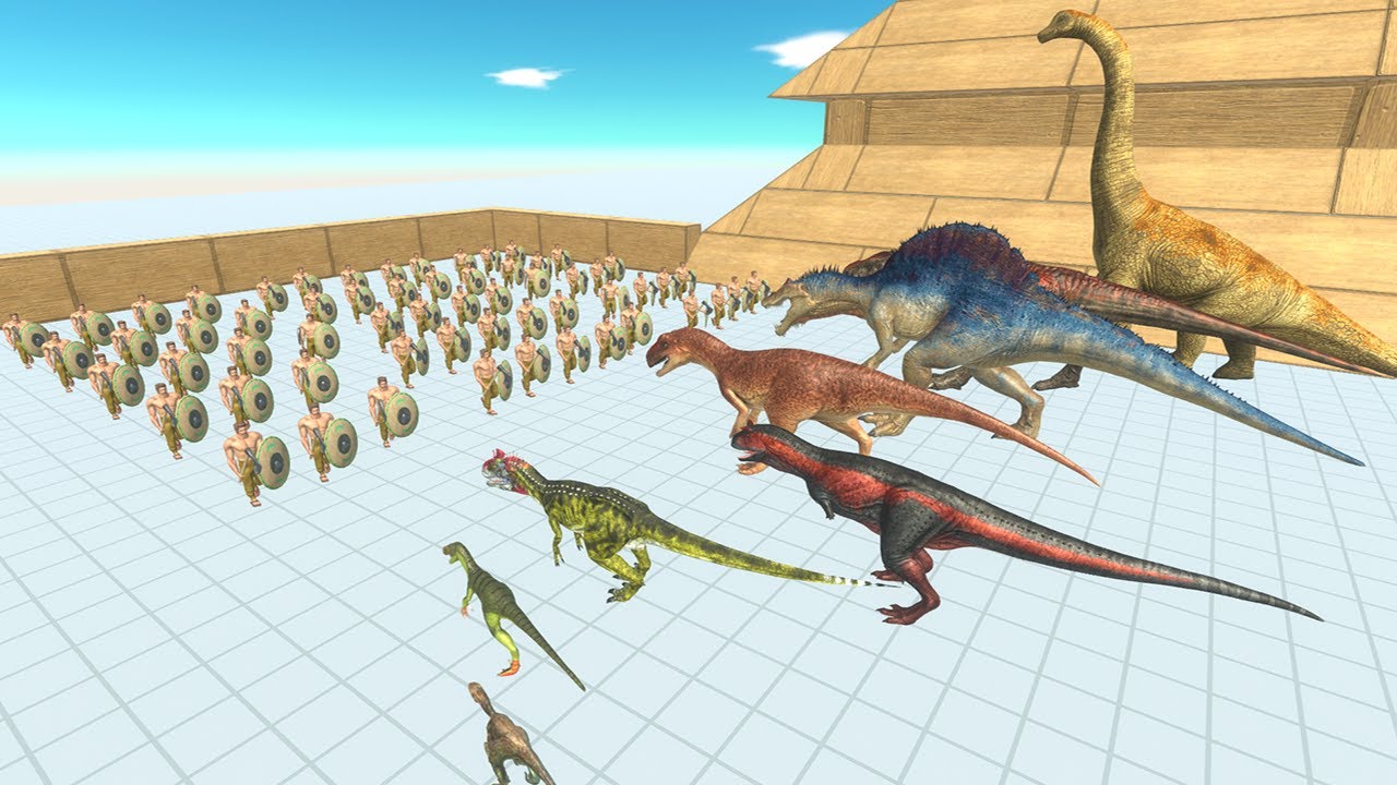 Crixus The Gaul Army vs Every Faction - Animal Revolt Battle Simulator ...