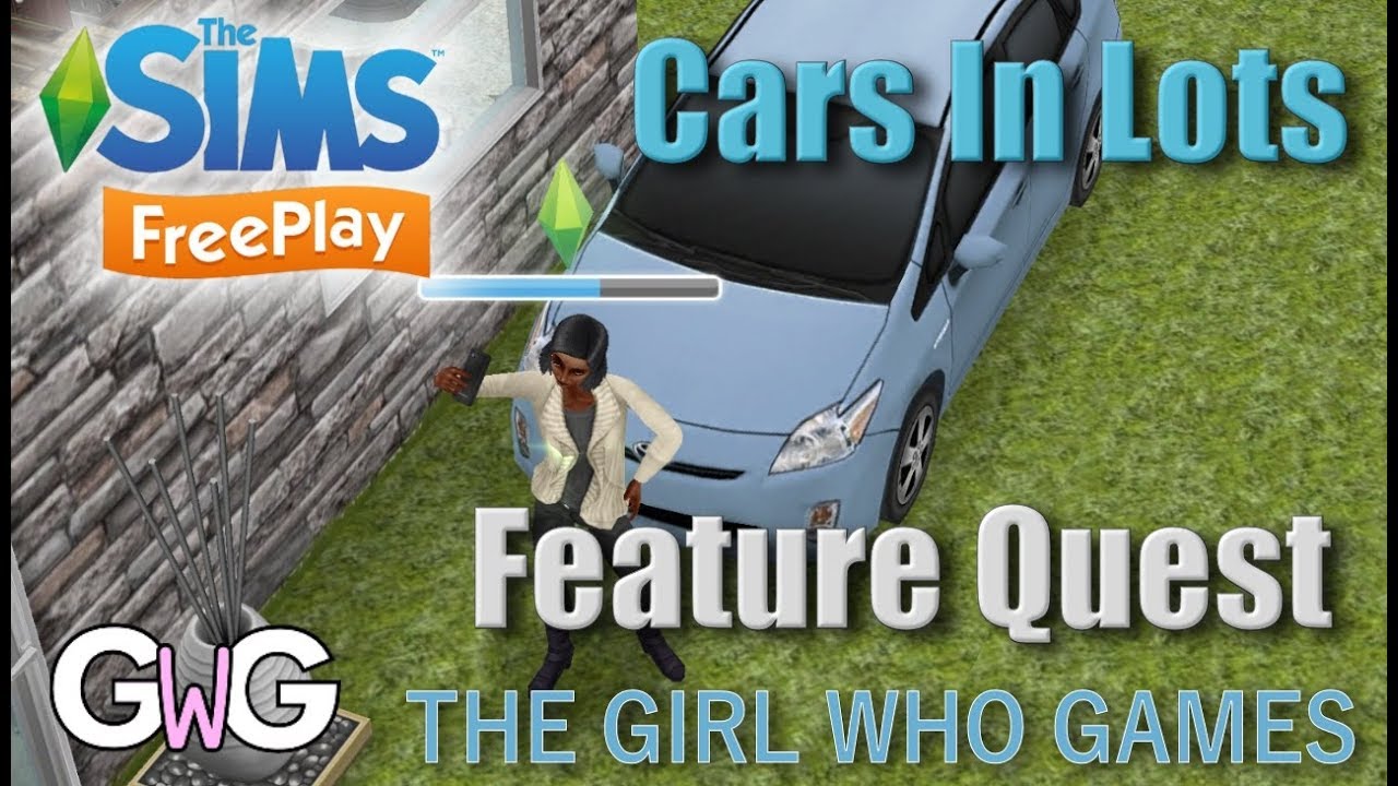 The Sims Freeplay- Cars In Lots Feature Quest - YouTube