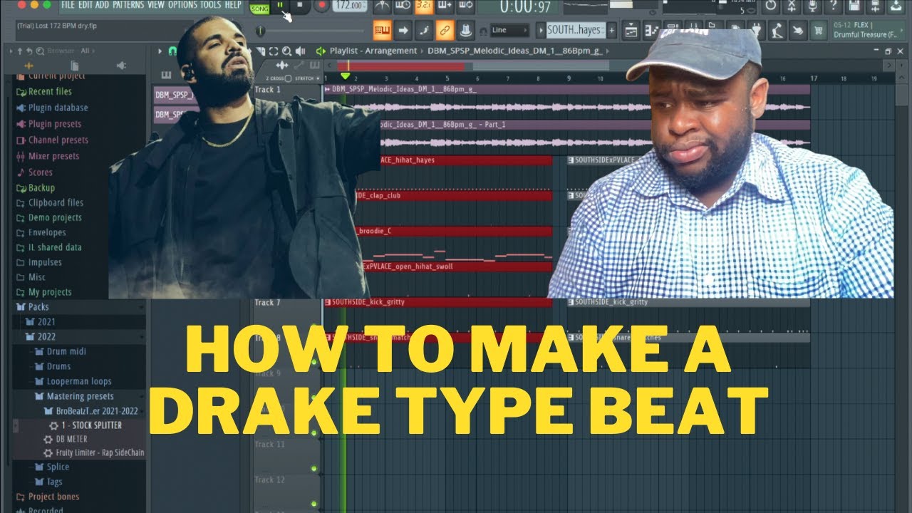 Easiest Way To Make A Drake Type Beat In FL Studio in 2023 - YouTube