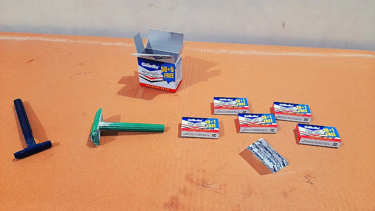 Unboxing and Review of Gillette Wilkinson Sword Double Edge Razor ...