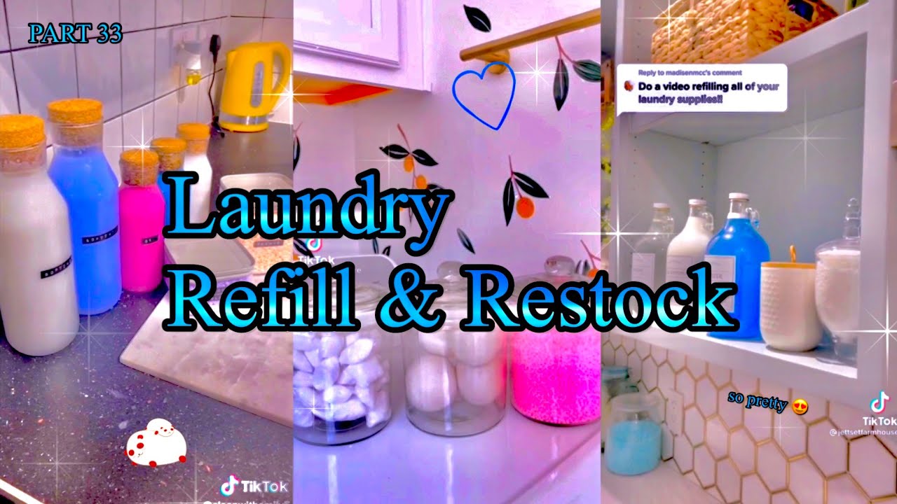 Laundry Refill & Restock ASMR (33) - YouTube