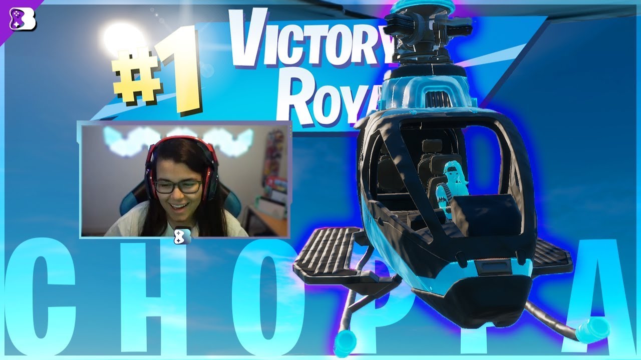 Using the Choppa as a Weapon - Fortnite Battle Royale (PC) - YouTube
