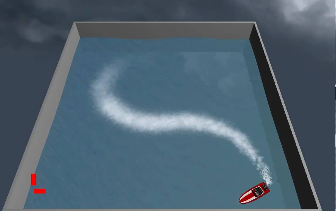 Speed boat simulation 2 (Buoyancy Simulation) - YouTube