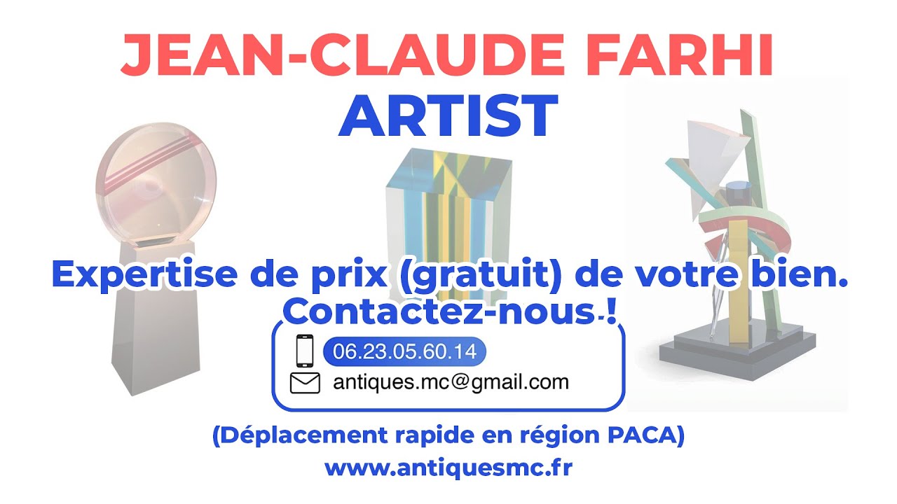 Jean Claude Farhi artist - YouTube