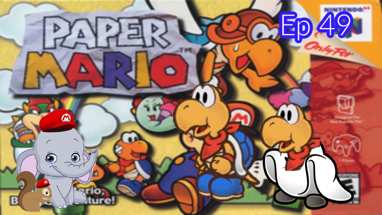 Lets Play Paper Mario Episode 48- The Masked Kooper - YouTube