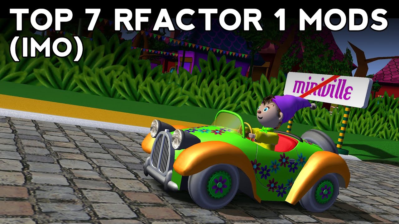 Top 7 rFactor 1 Car Mods (IMO) - YouTube