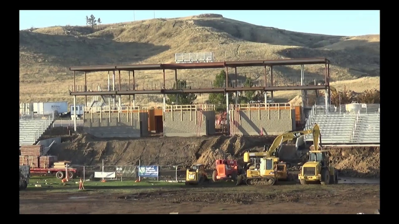 Elliott Field at Don Beebe Stadium Construction - YouTube